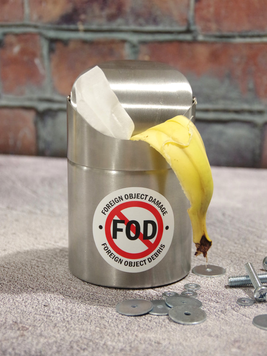 FOD Bucket Trash Can – Aviator Fuel LLC